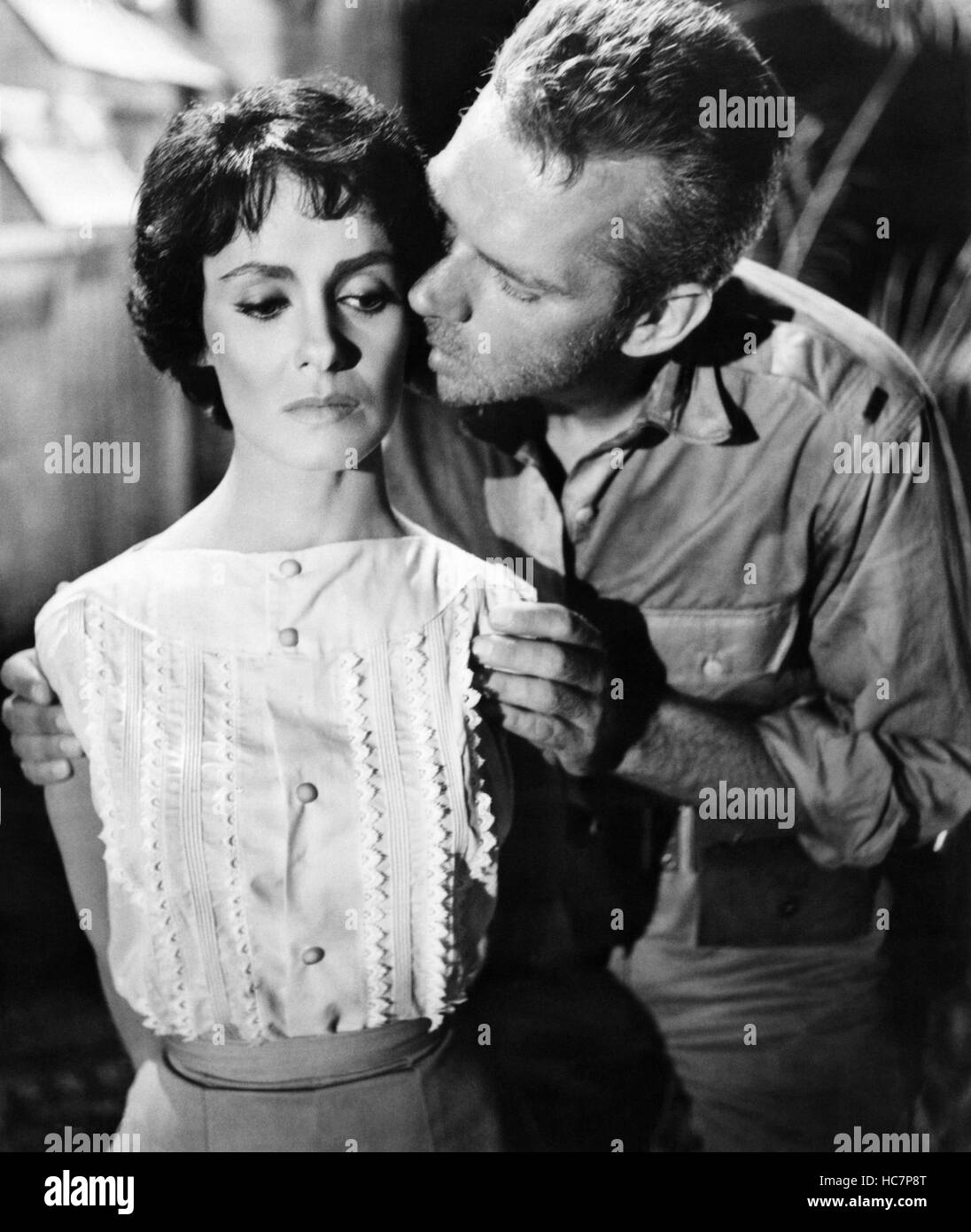SURRENDER - HELL!, Susan Cabot, Keith Andes, 1959 Stock Photo - Alamy