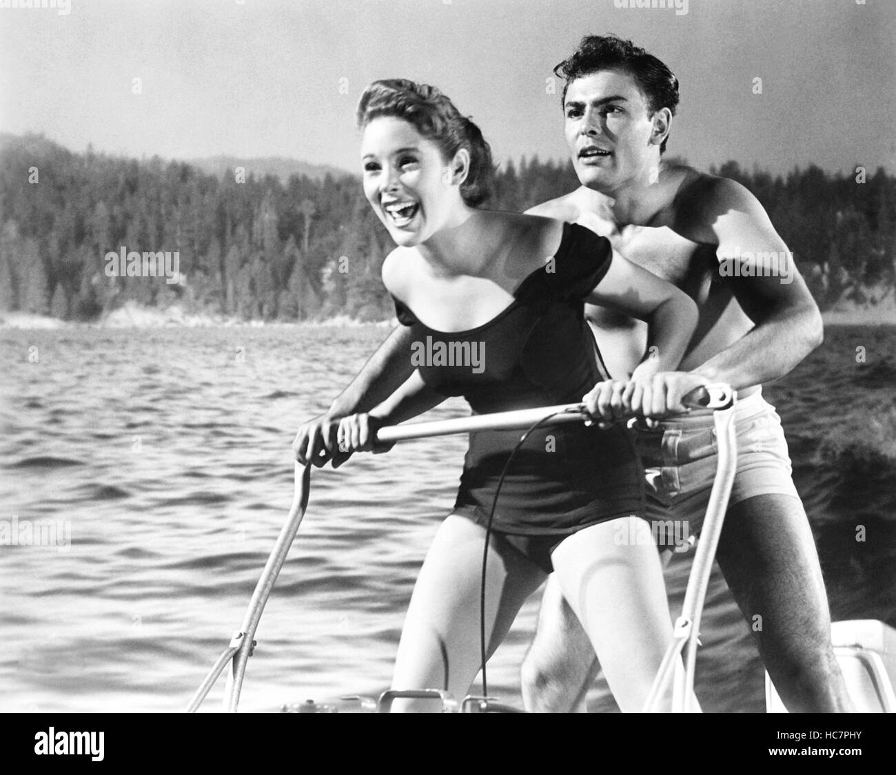 SUMMER LOVE, from left, Jill St. John, John Saxon, 1958 Stock Photo - Alamy