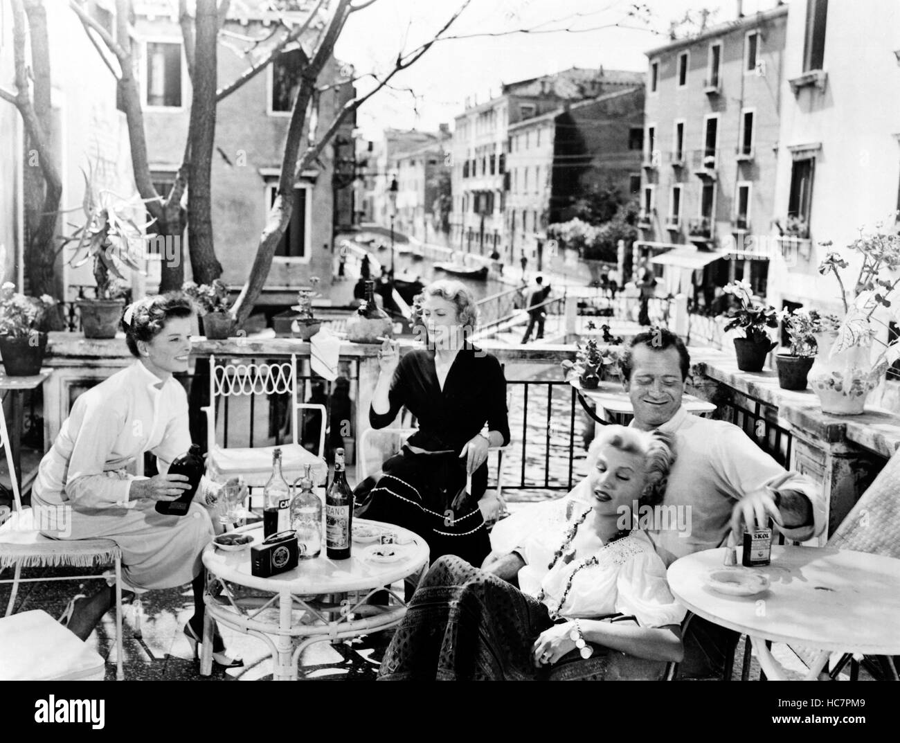 SUMMERTIME, Katharine Hepburn, Isa Miranda, Mari Aldon, Darren McGavin ...