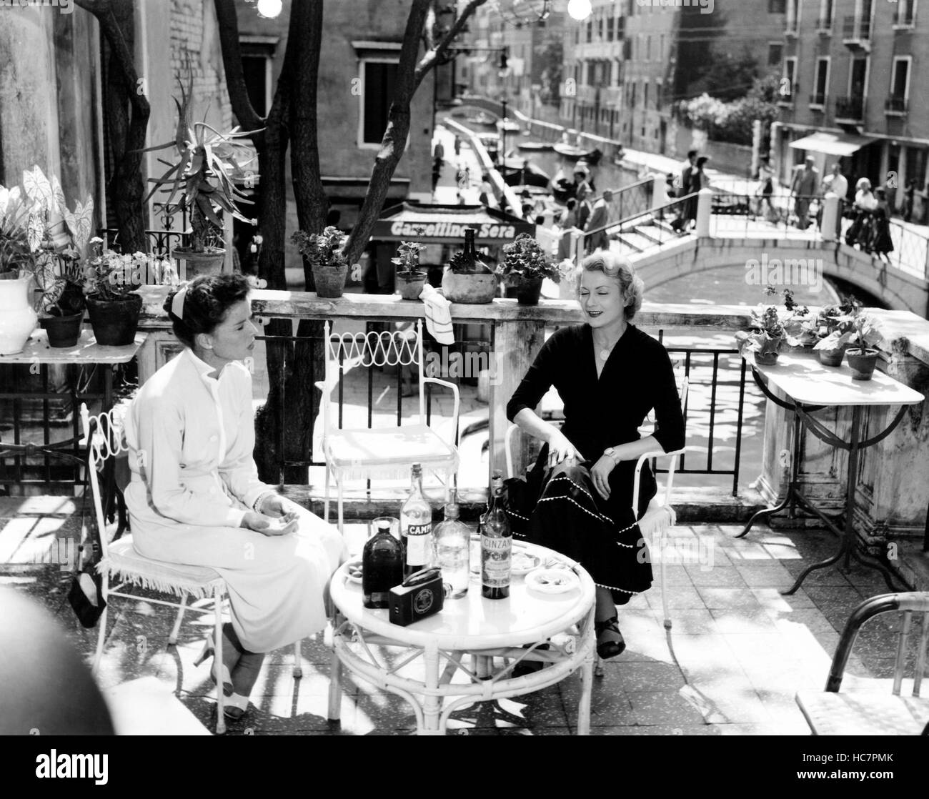 SUMMERTIME, (aka SUMMER MADNESS), from left, Katharine Hepburn, Isa ...