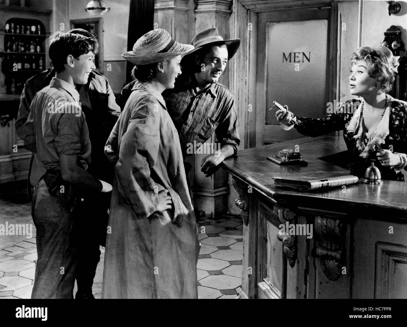 THE SUNDOWNERS, Michael Anderson Jr., Deborah Kerr, Robert Mitchum ...