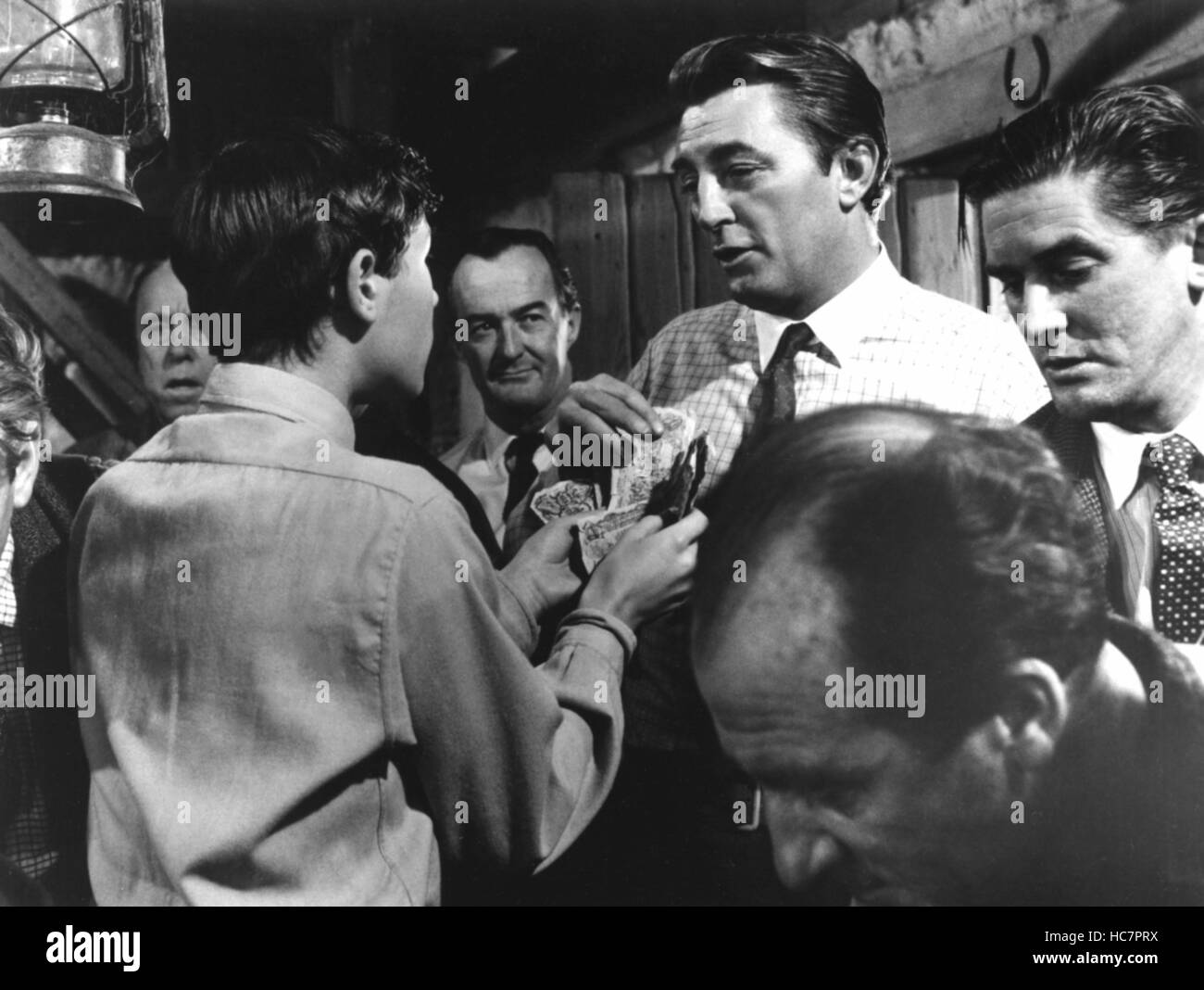 THE SUNDOWNERS, Michael Anderson Jr, Ewen Solon, Robert Mitchum, 1960 ...