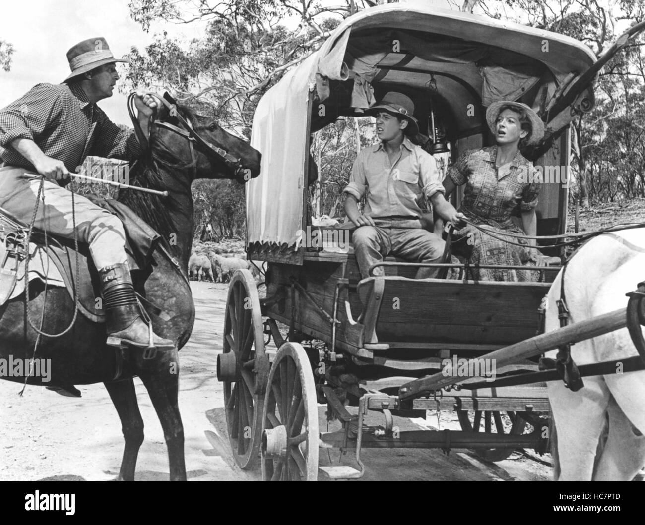 THE SUNDOWNERS, Robert Mitchum, Michael Anderson Jr, Deborah Kerr, 1960 ...