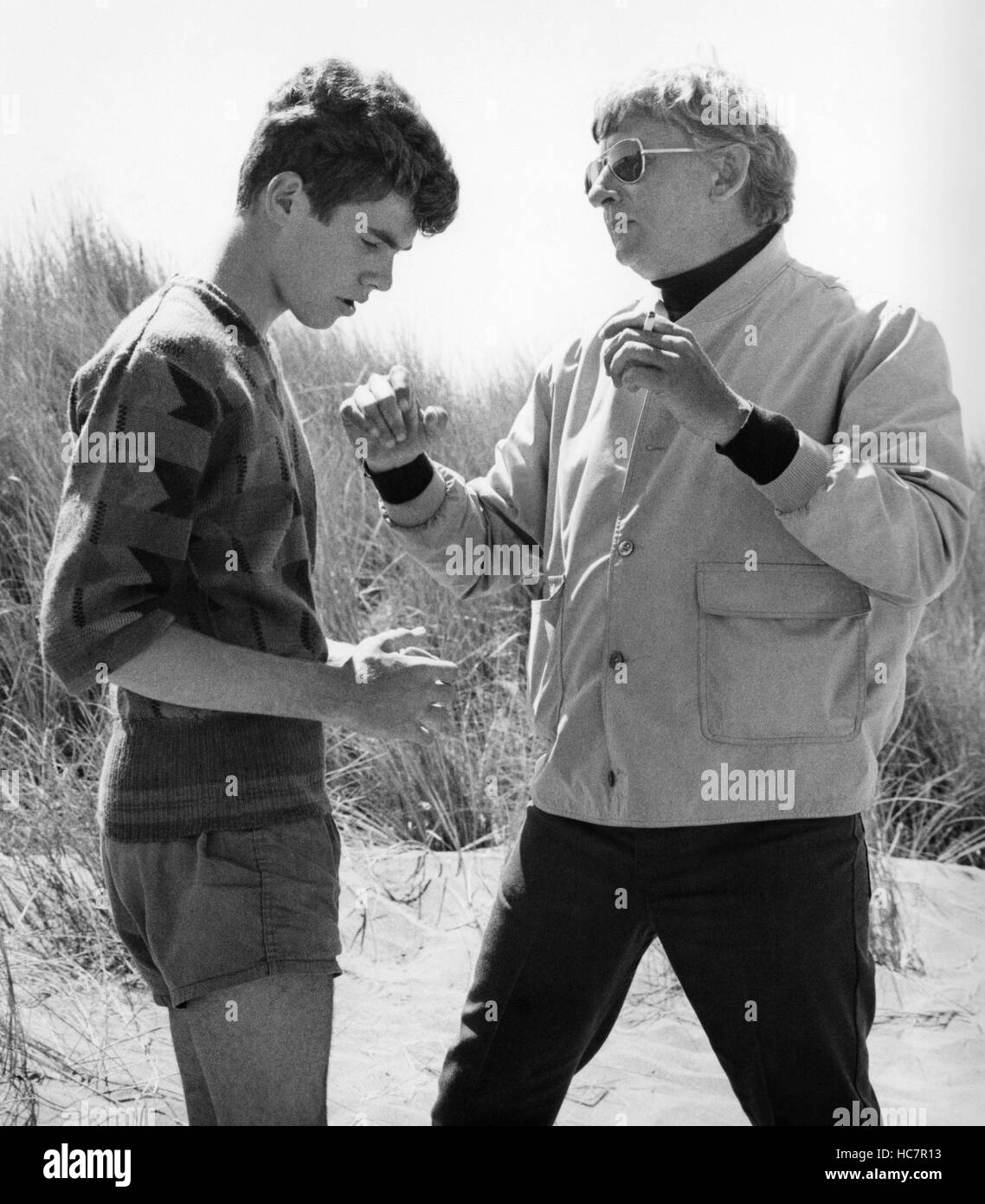 SUMMER OF '42, Gary Grimes, director Robert Mulligan on set, 1971 Stock ...