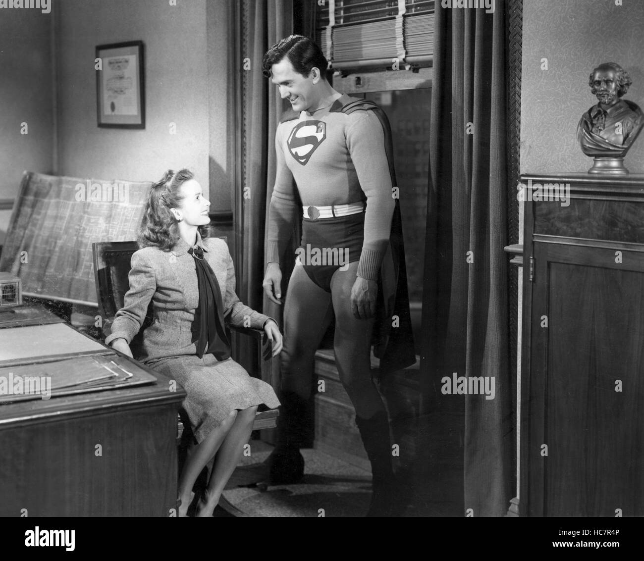 SUPERMAN, (serial), Noel Neill, Kirk Alyn, 1948 Stock Photo - Alamy