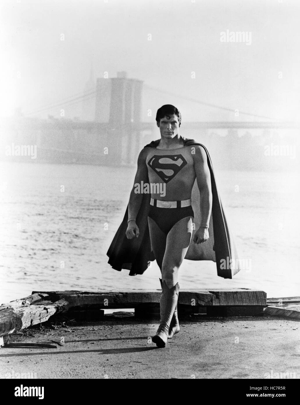 SUPERMAN, Christopher Reeve, 1978. (c) Warner Bros./ Courtesy: Everett ...