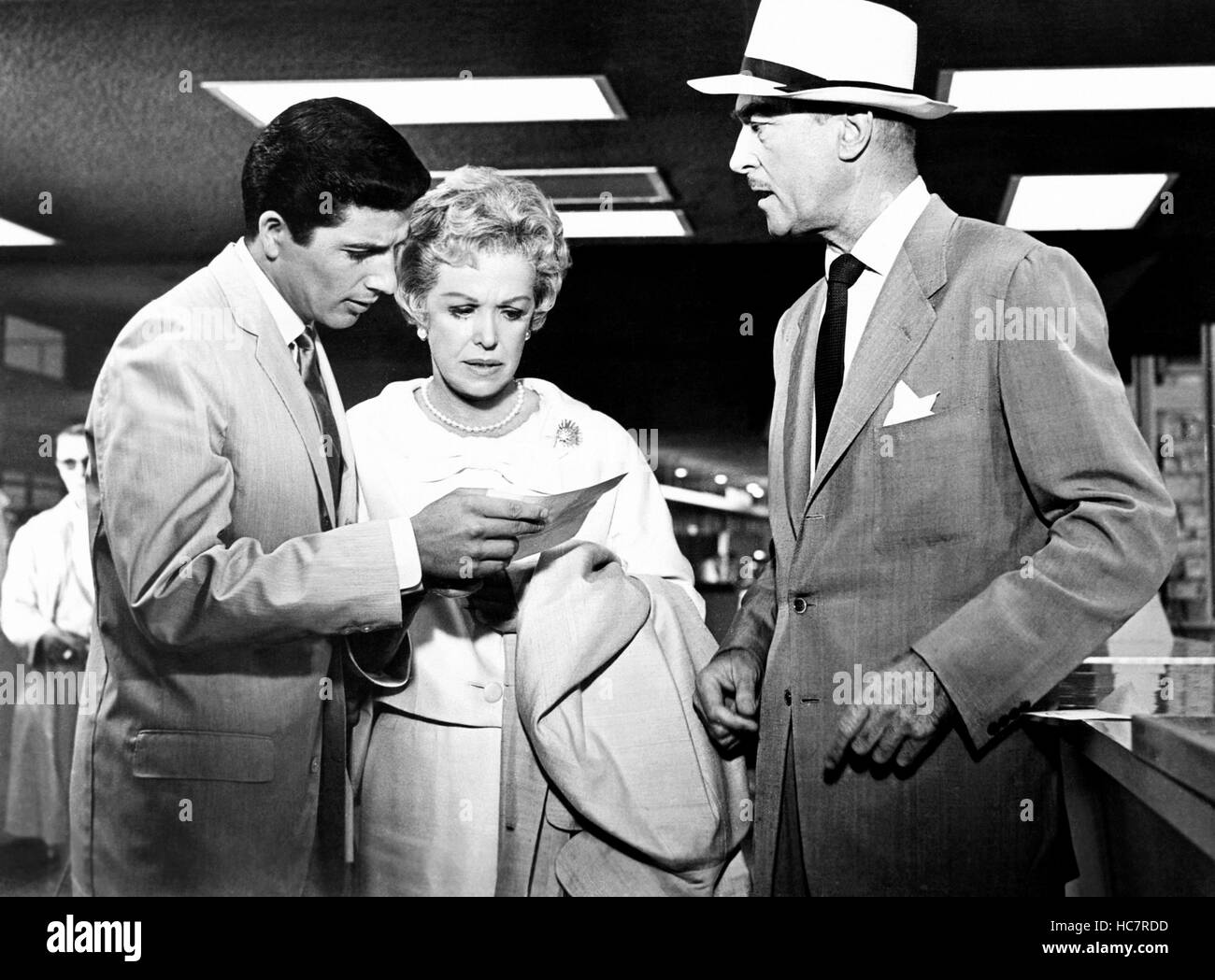 SUSAN SLADE, from left, Bert Convy, Natalie Schafer, Brian Aherne, 1961 ...