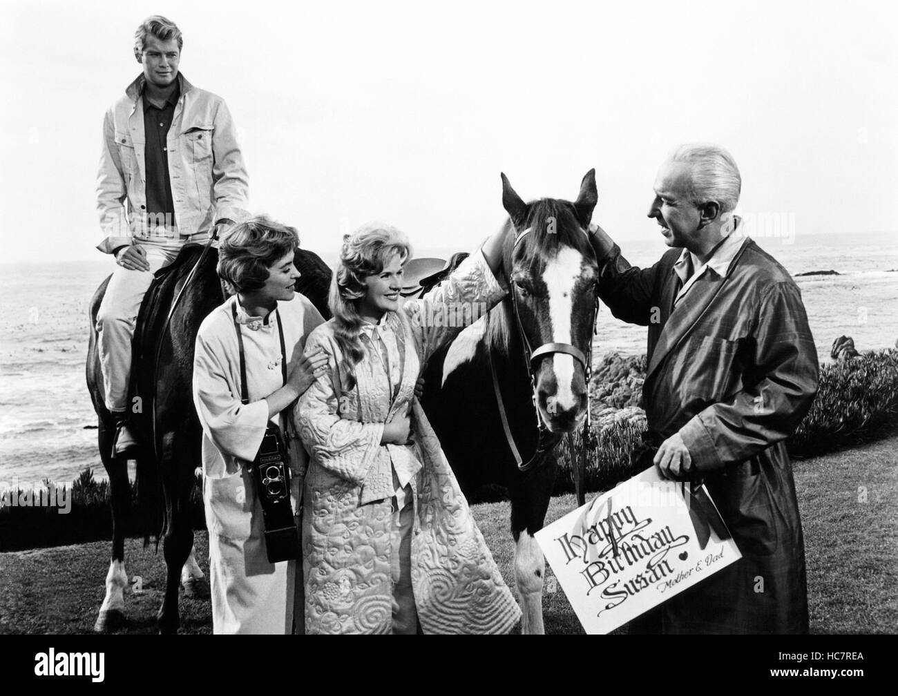 SUSAN SLADE, from left, Troy Donahue, Dorothy McGuire, Connie Stevens ...