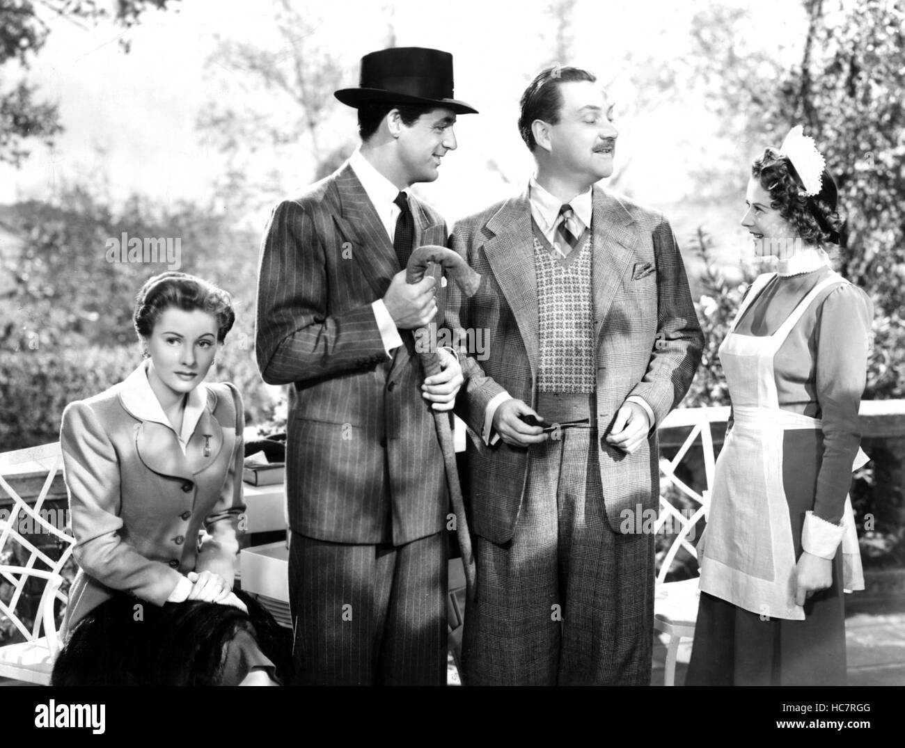 SUSPICION, Joan Fontaine, Cary Grant, Nigel Bruce, Heather Angel, 1941 ...