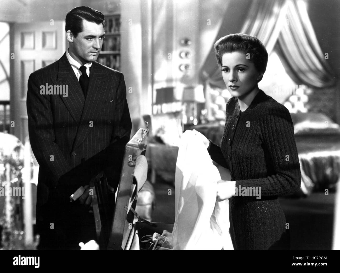 SUSPICION, Cary Grant, Joan Fontaine, 1941 Stock Photo - Alamy