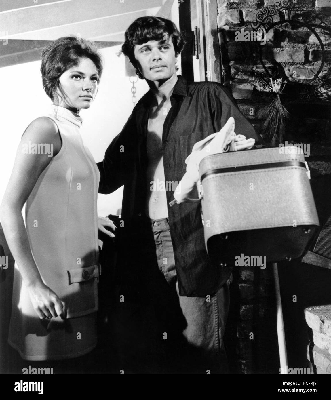 Jacqueline bisset sweet ride 1968 Black and White Stock Photos & Images ...