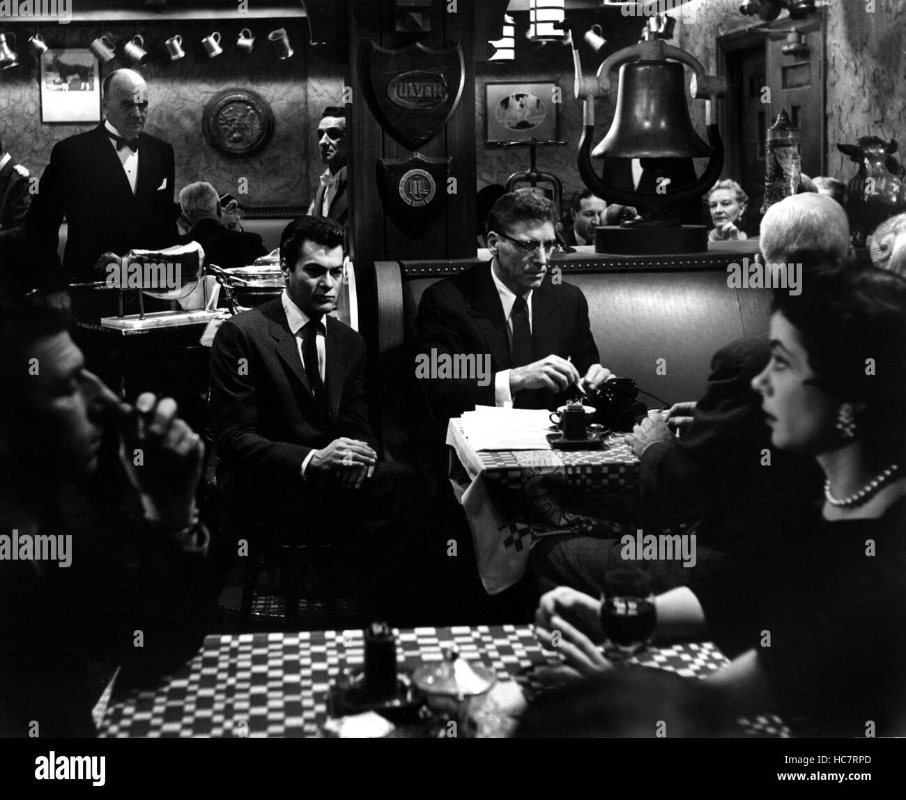 SWEET SMELL OF SUCCESS, Tony Curtis, Burt Lancaster, 1957 Stock Photo ...