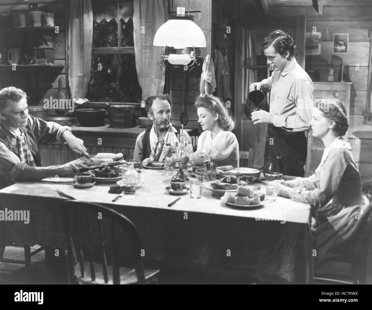Swamp Water From Left Walter Huston Walter Brennan Anne Baxter Dana Andrews Mary Howard