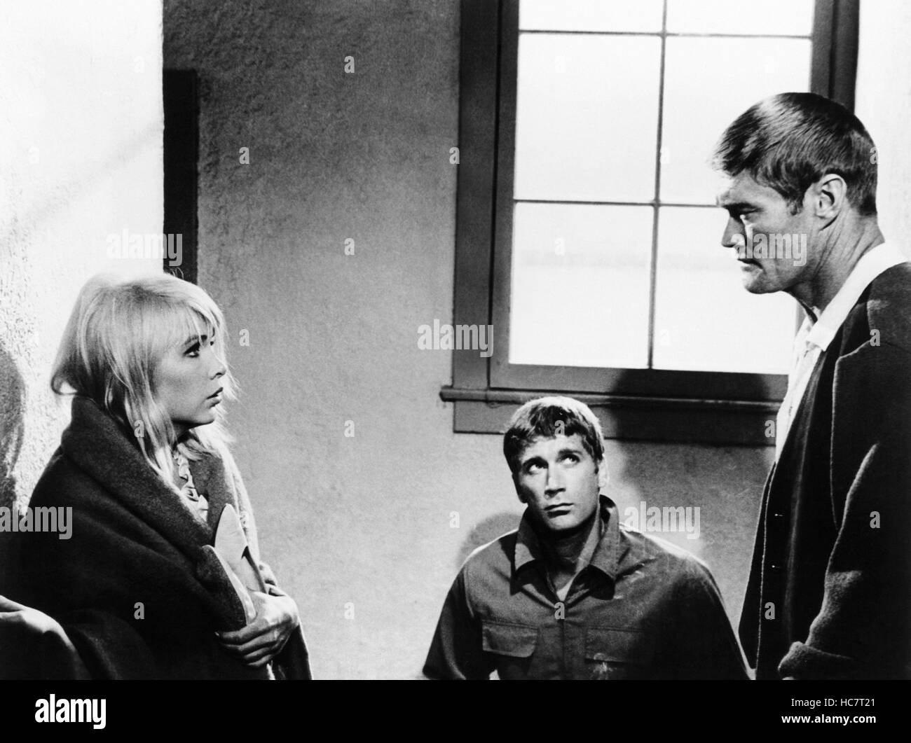 SYNANON, from left, Stella Stevens, Alex Cord, Chuck Connors, 1965 ...