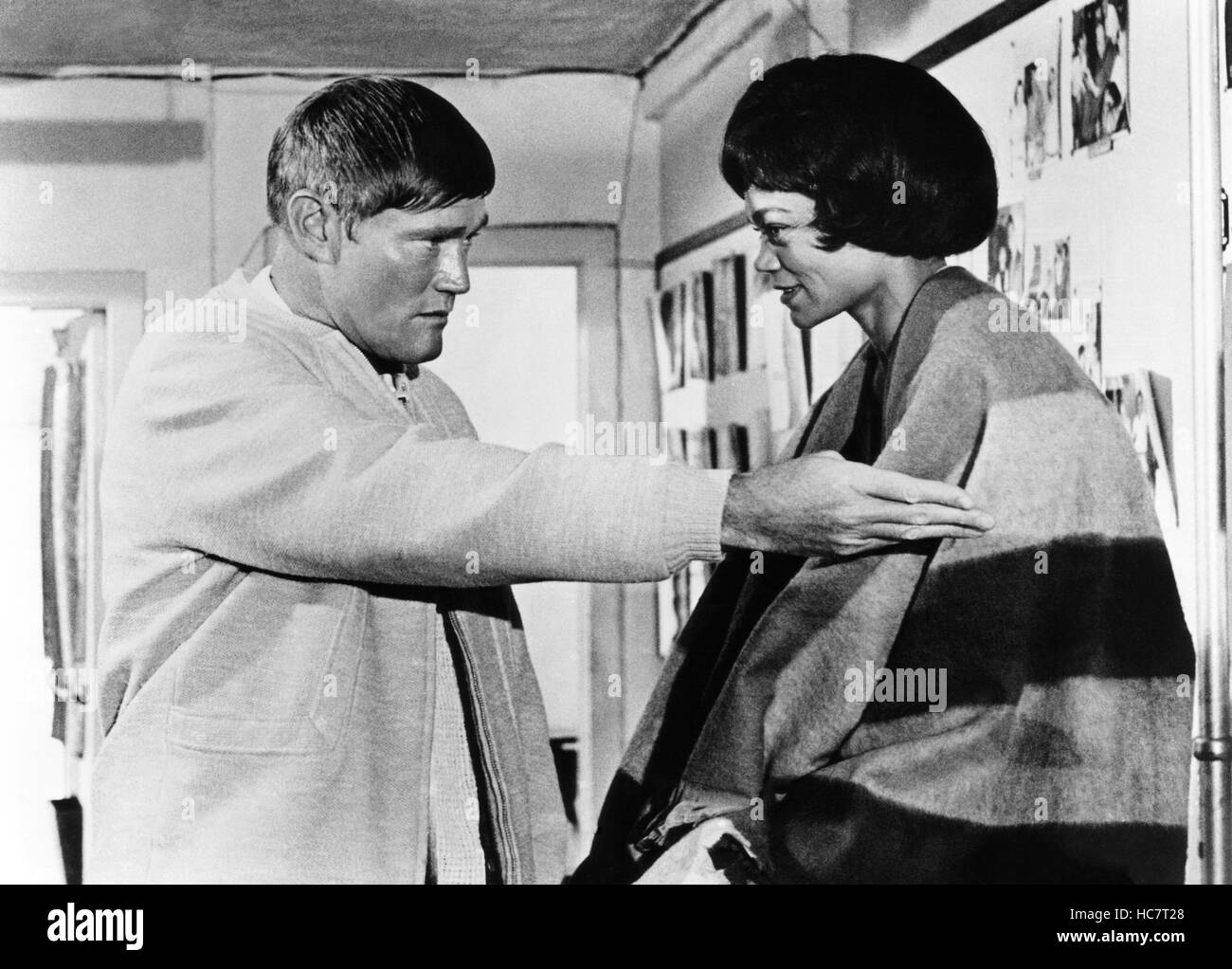 SYNANON, from left, Chuck Connors, Eartha Kitt, 1965 Stock Photo - Alamy