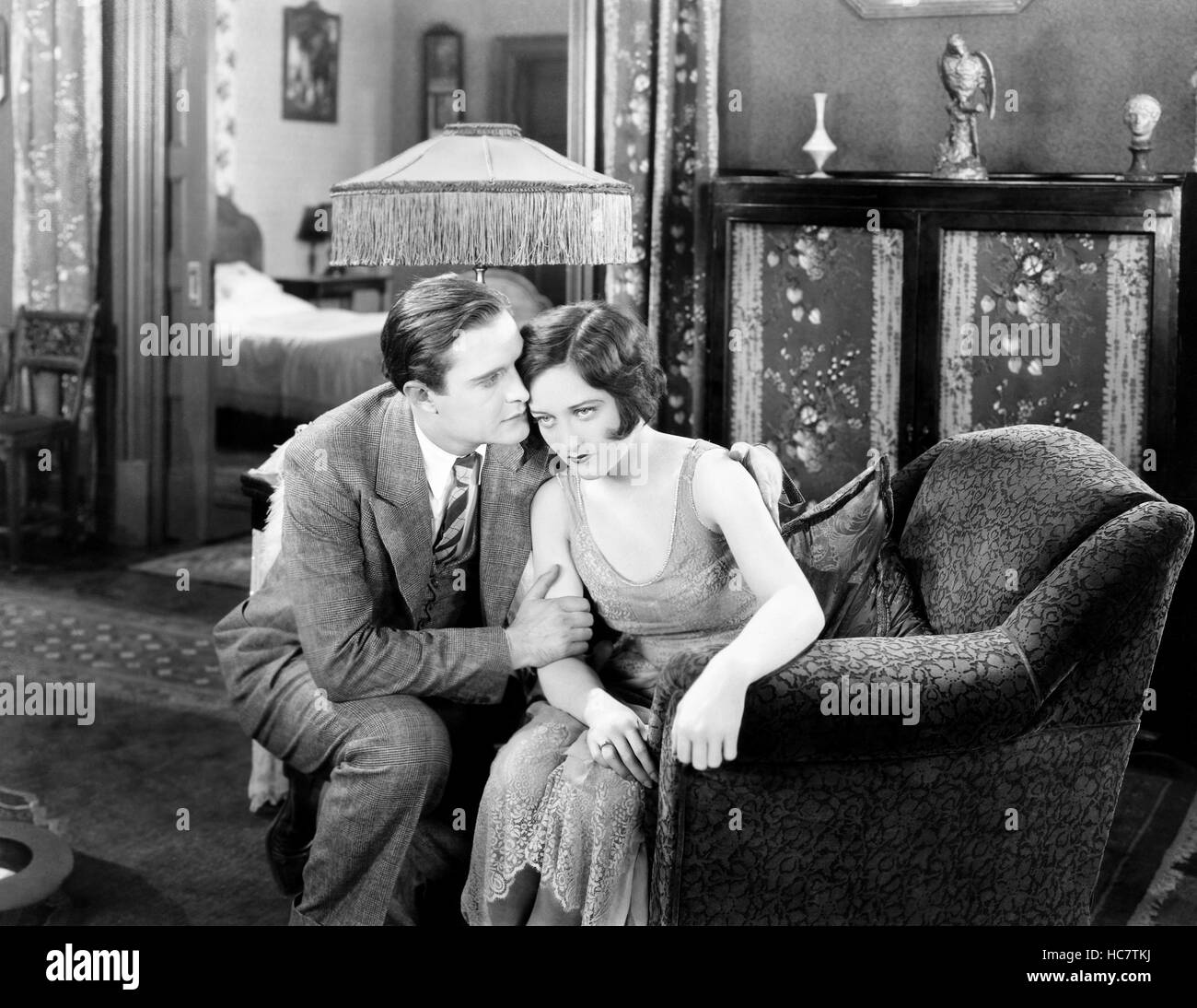 THE TAXI DANCER, from left, Douglas Gilmore, Joan Crawford, 1927 Stock ...