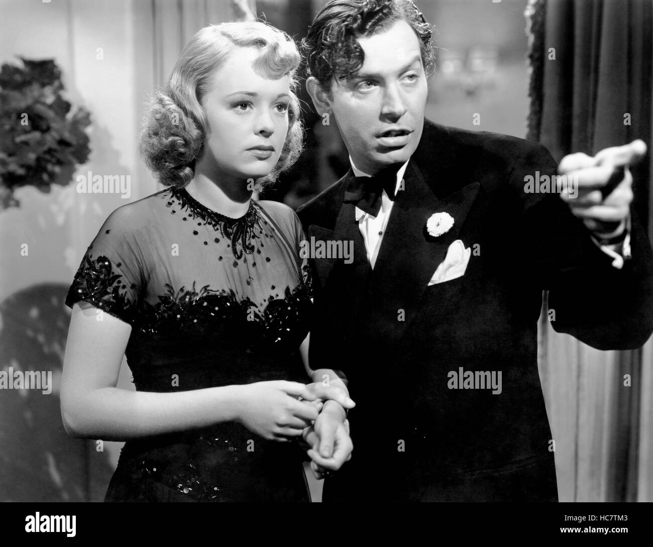 TALL, DARK AND HANDSOME, from left, Virginia Gilmore, Milton Berle ...