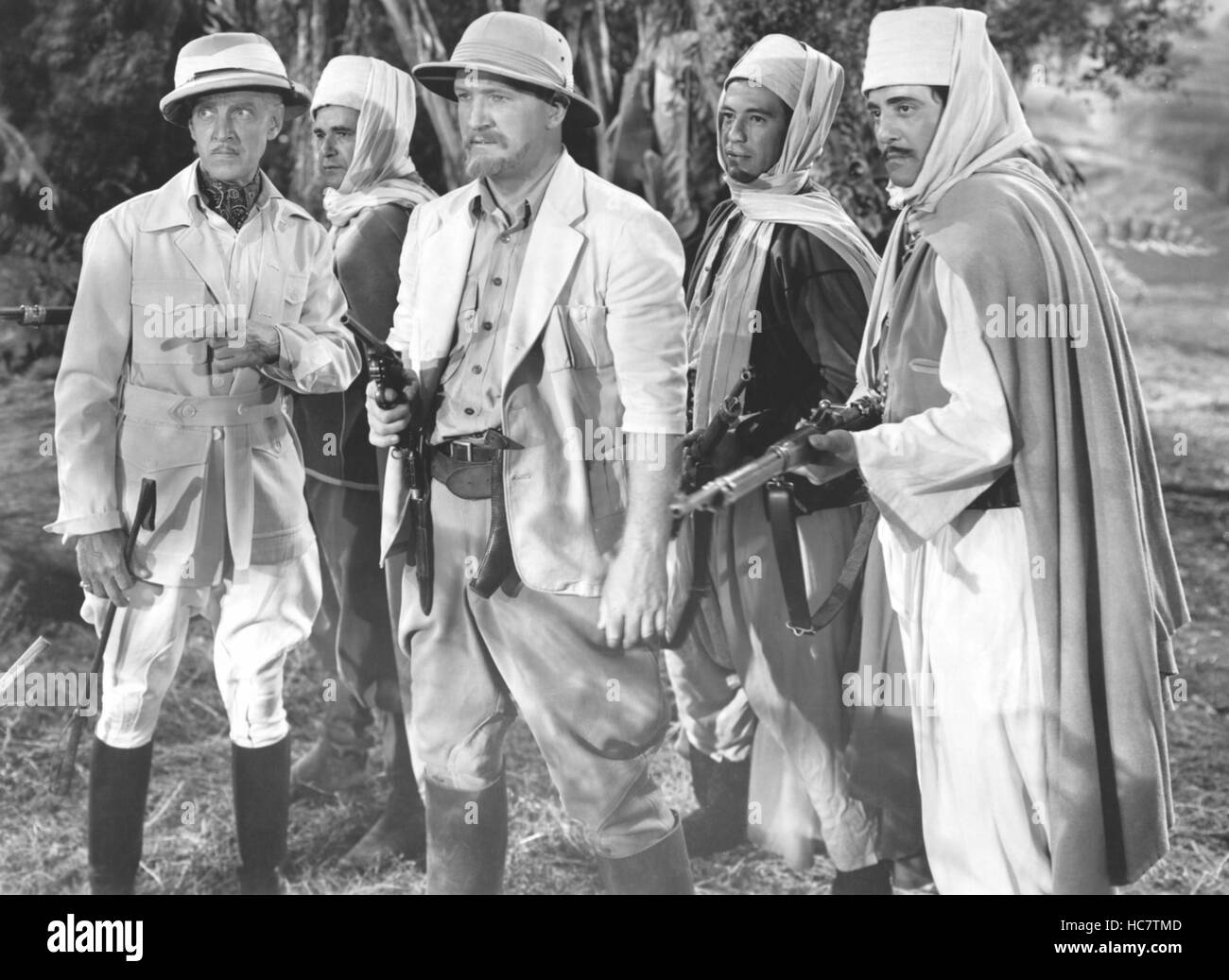 TARZAN'S DESERT MYSTERY, Otto Kruger, Joe Sawyer, Philip Van Zandt ...