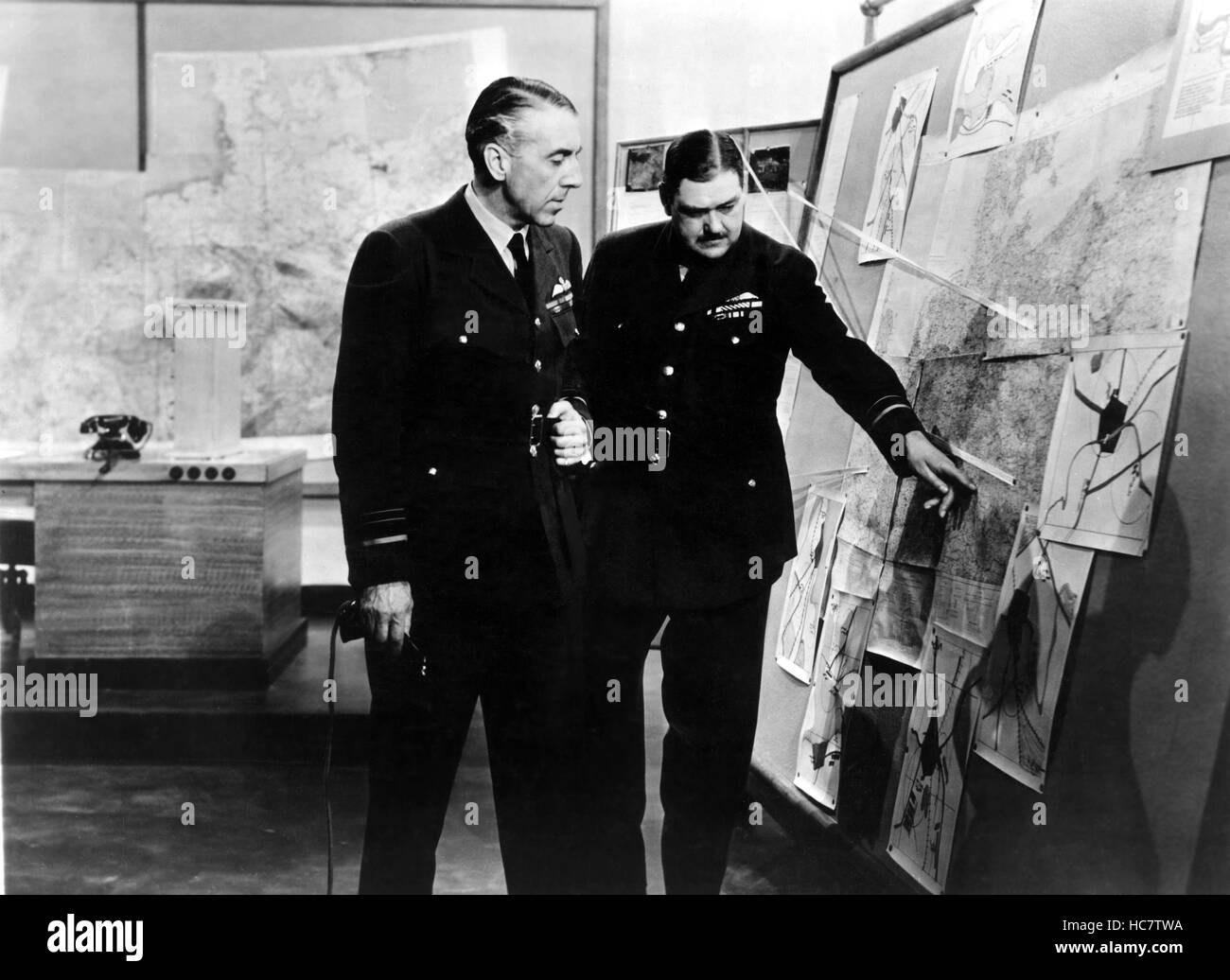 TARGET FOR TONIGHT, RAF reconnaissance officers plan air strike ...