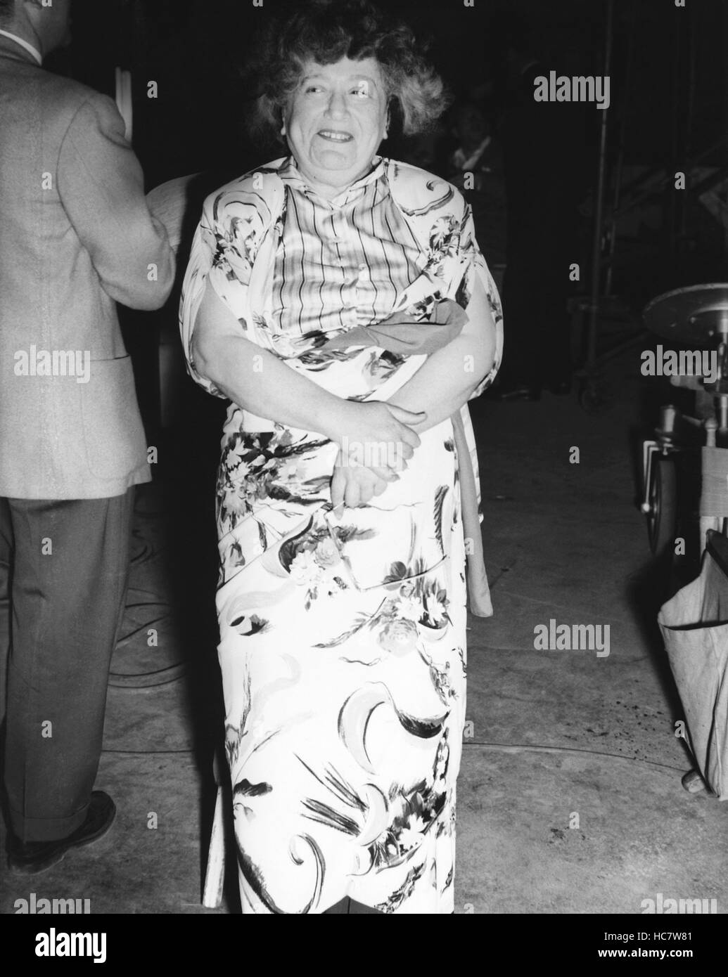 TEXAS, BROOKLYN AND HEAVEN, Florence Bates, on-set between takes, 1948 ...
