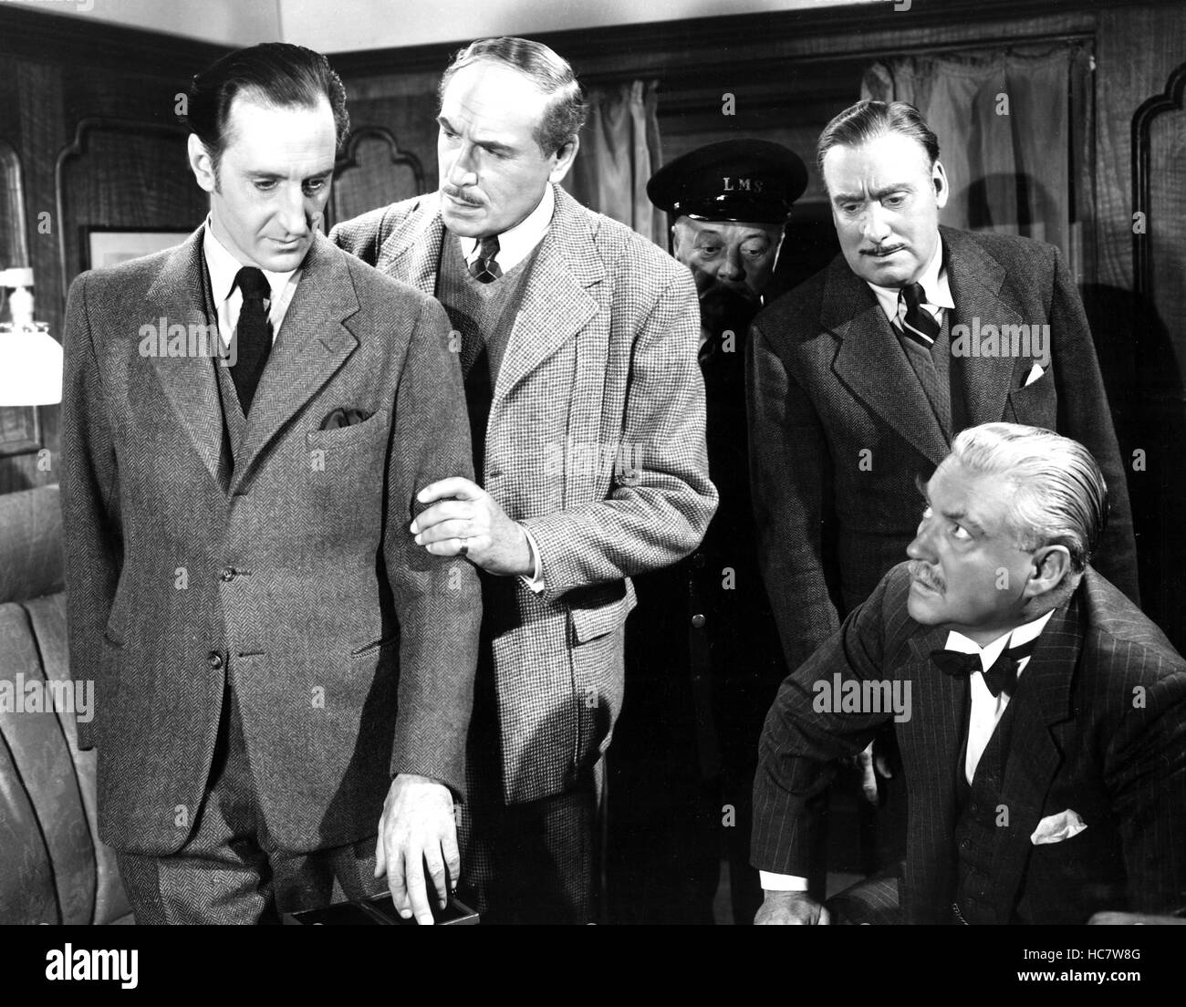 TERROR BY NIGHT, THE, Basil Rathbone, Dennis Hoey, Billy Bevan, Alan ...