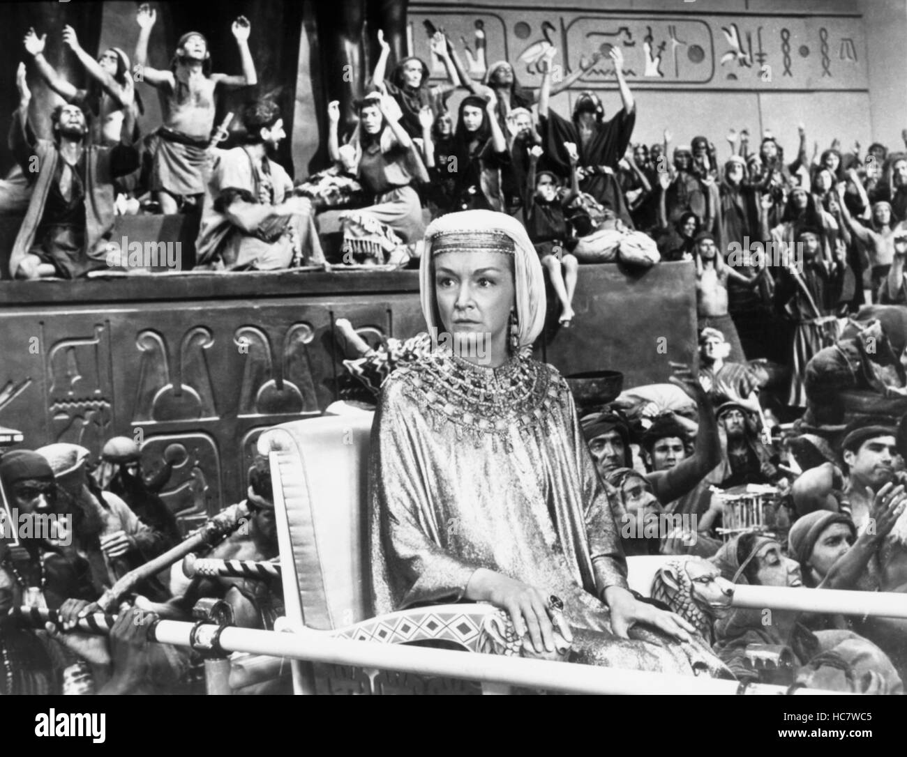 THE TEN COMMANDMENTS, Nina Foch, 1956 Stock Photo - Alamy
