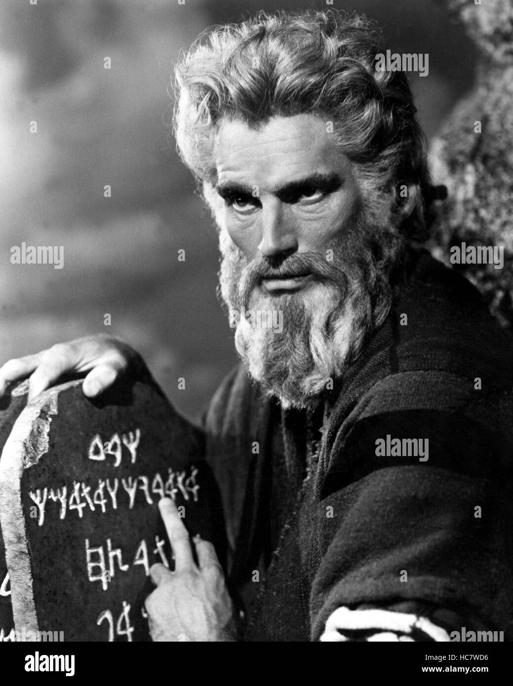 THE TEN COMMANDMENTS, Charlton Heston, 1956 Stock Photo - Alamy