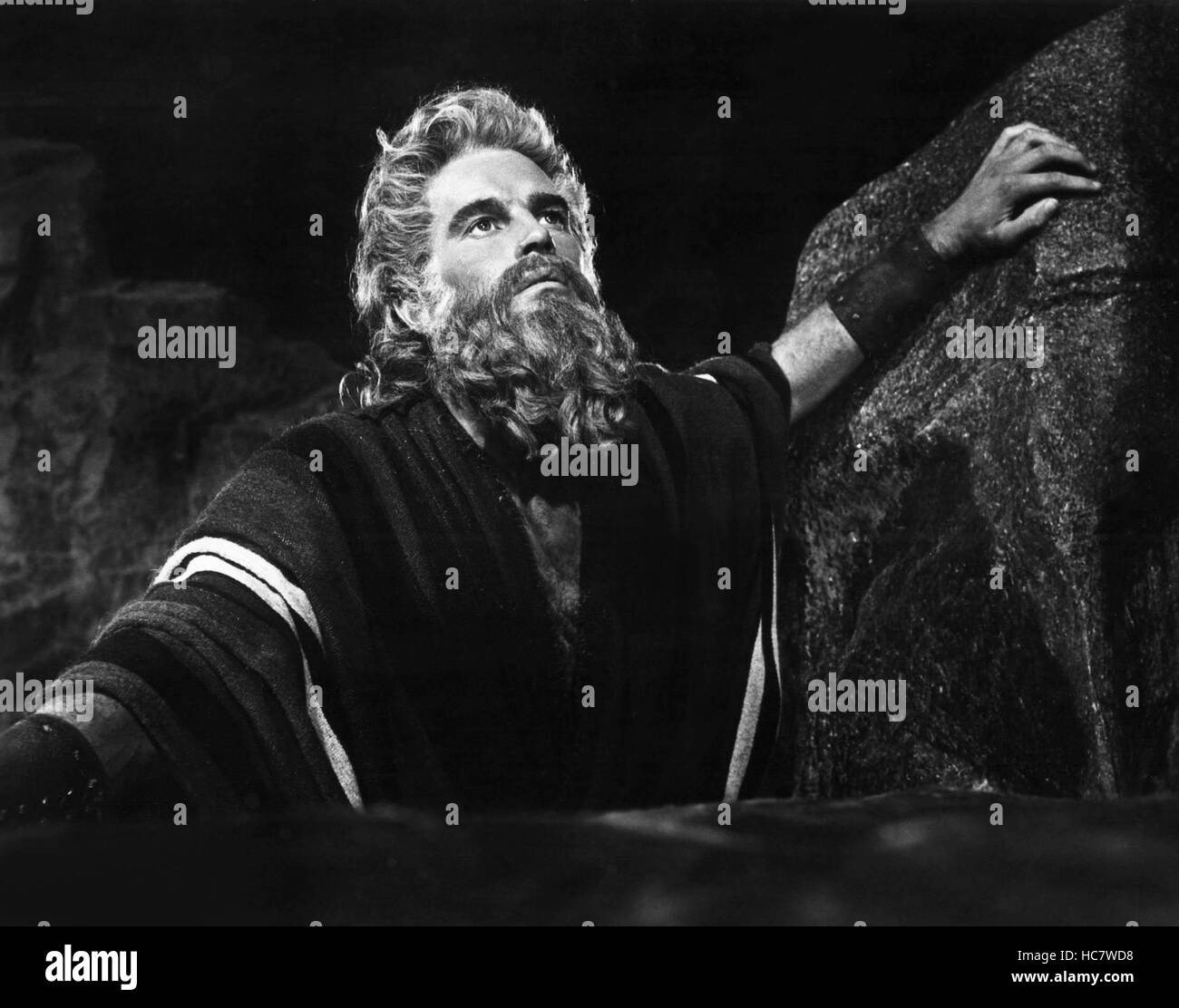 THE TEN COMMANDMENTS, Charlton Heston, 1956 Stock Photo - Alamy
