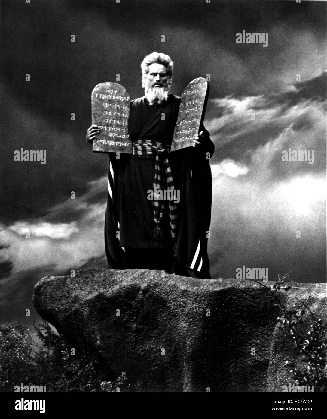 THE TEN COMMANDMENTS, Charlton Heston, 1956 Stock Photo - Alamy