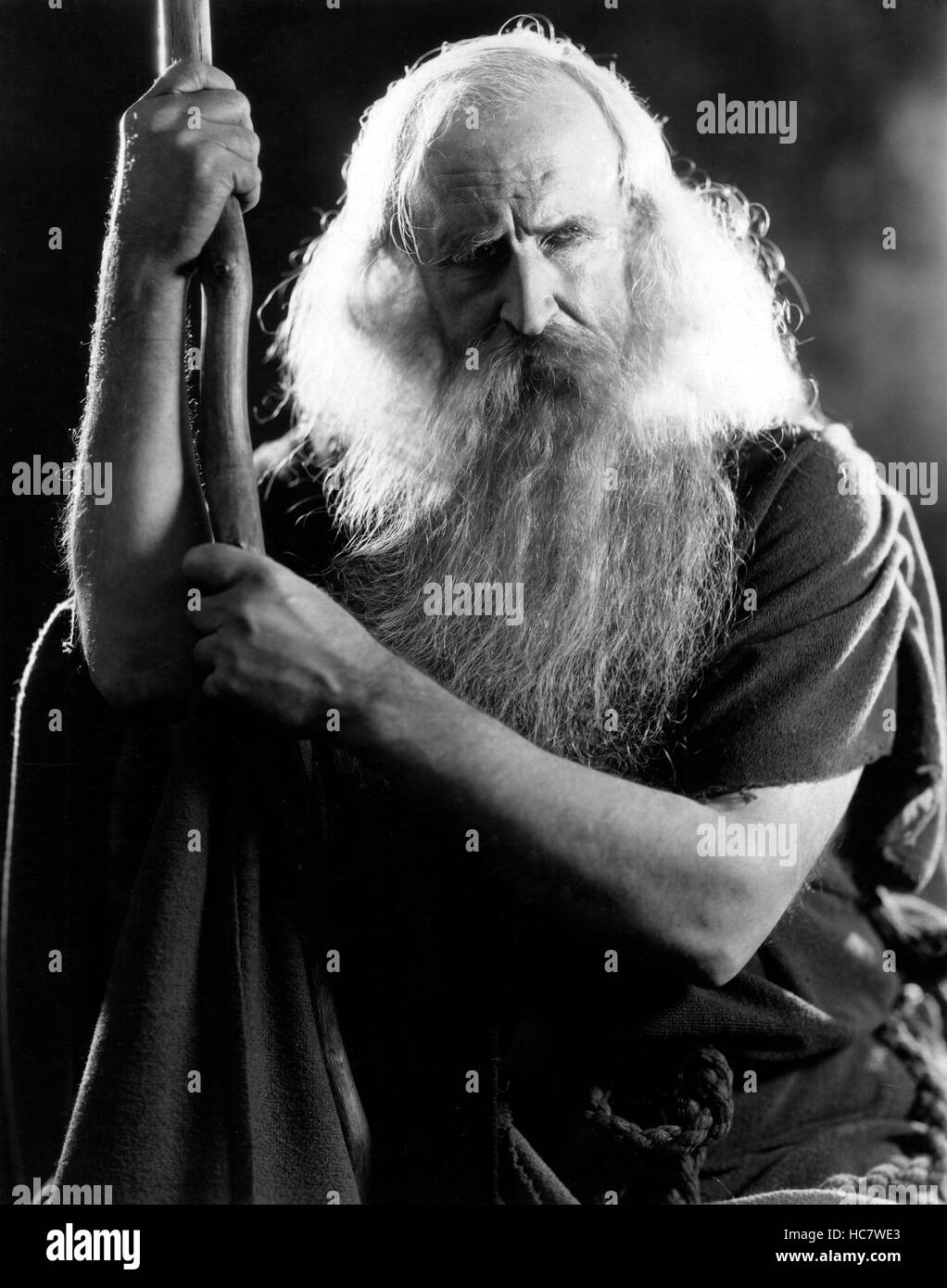 THE TEN COMMANDMENTS, Theodore Roberts as Moses, 1923 Stock Photo - Alamy