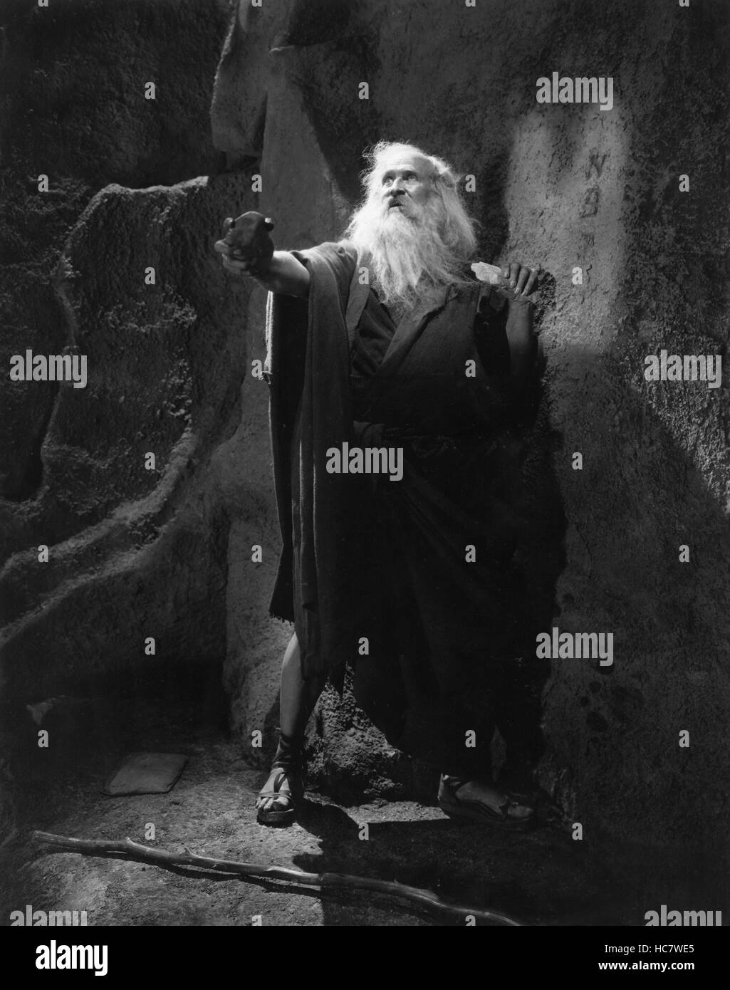 THE TEN COMMANDMENTS, Theodore Roberts as Moses, 1923 Stock Photo - Alamy