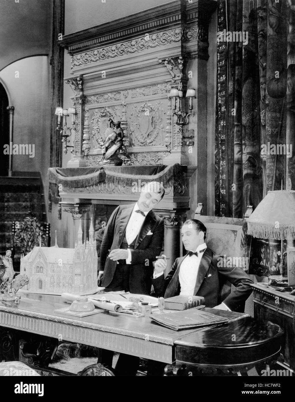 THE TEN COMMANDMENTS, from left, Robert Edeson, Rod La Rocque, 1923 ...