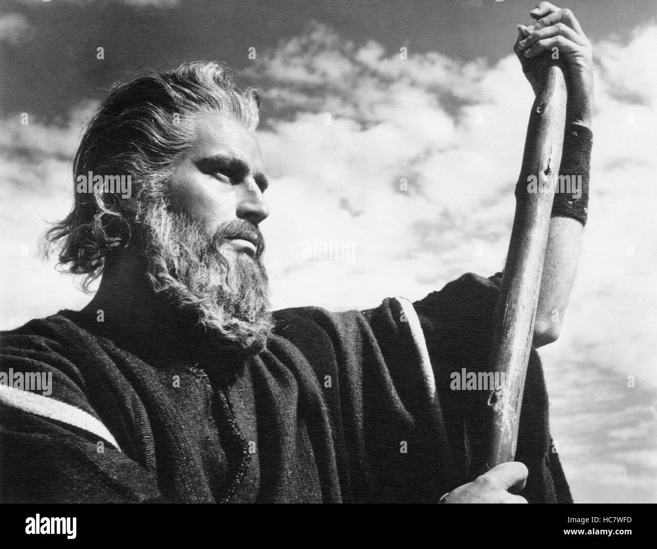 THE TEN COMMANDMENTS, Charlton Heston, 1956 Stock Photo - Alamy