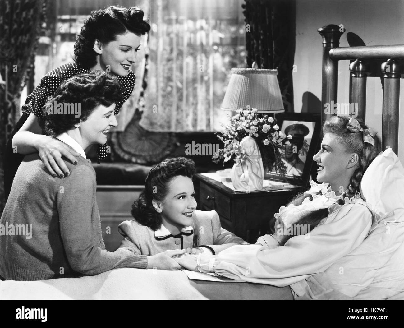 TENDER COMRADE, from left, Patricia Collinge, (front), Ruth Hussey, Kim ...