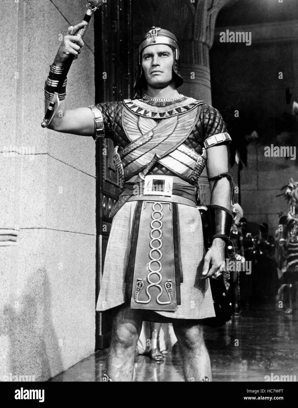 THE TEN COMMANDMENTS, Charlton Heston, 1956 Stock Photo - Alamy