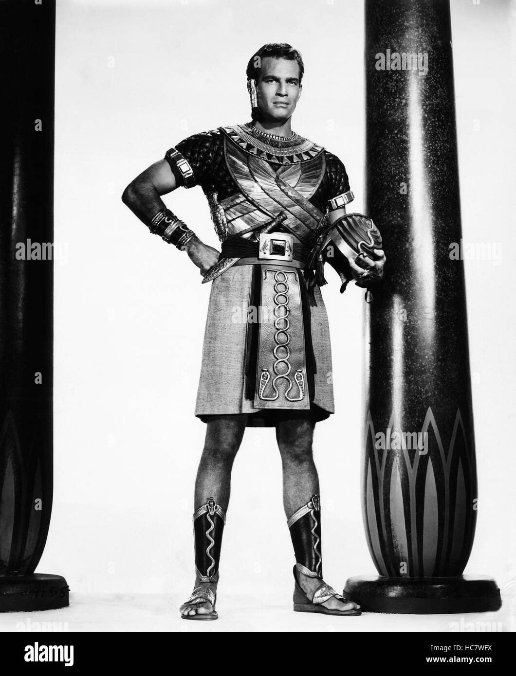THE TEN COMMANDMENTS, Charlton Heston, 1956 Stock Photo - Alamy