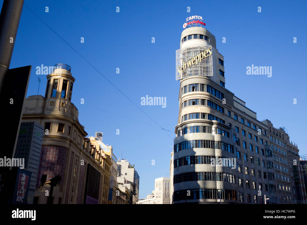 Schweppes building spain hi-res stock photography and images - Alamy