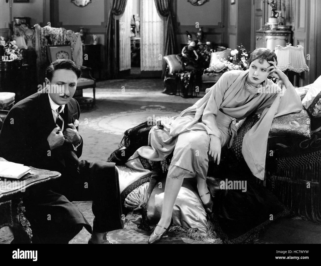 THE TEMPTRESS, Antonio Moreno, Greta Garbo, 1926 Stock Photo - Alamy
