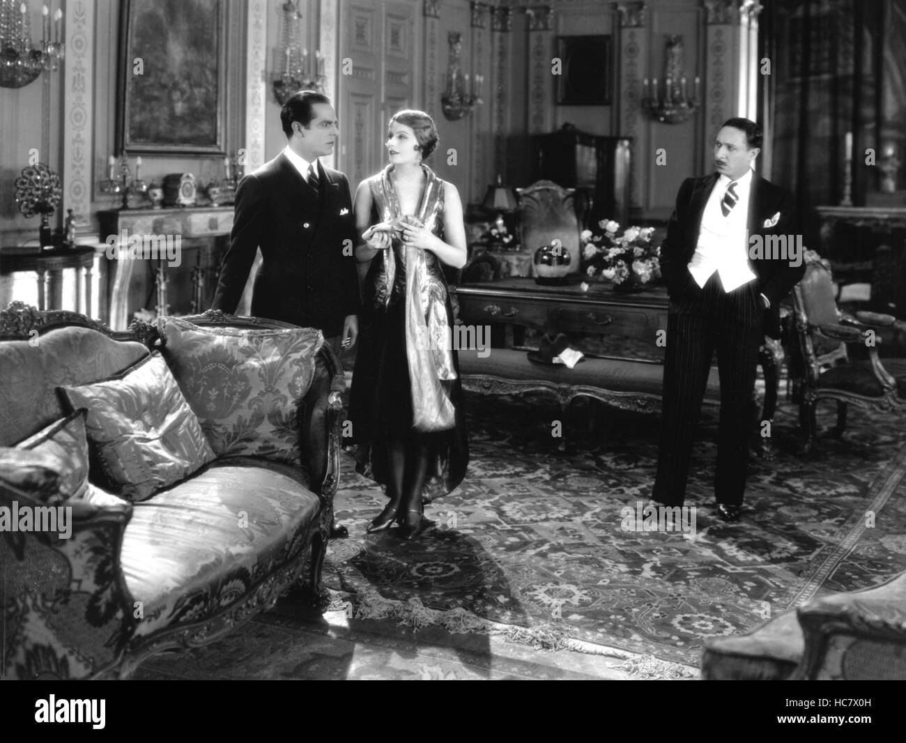 THE TEMPTRESS, Antonio Moreno, Greta Garbo, Armand Kaliz, 1926 Stock ...