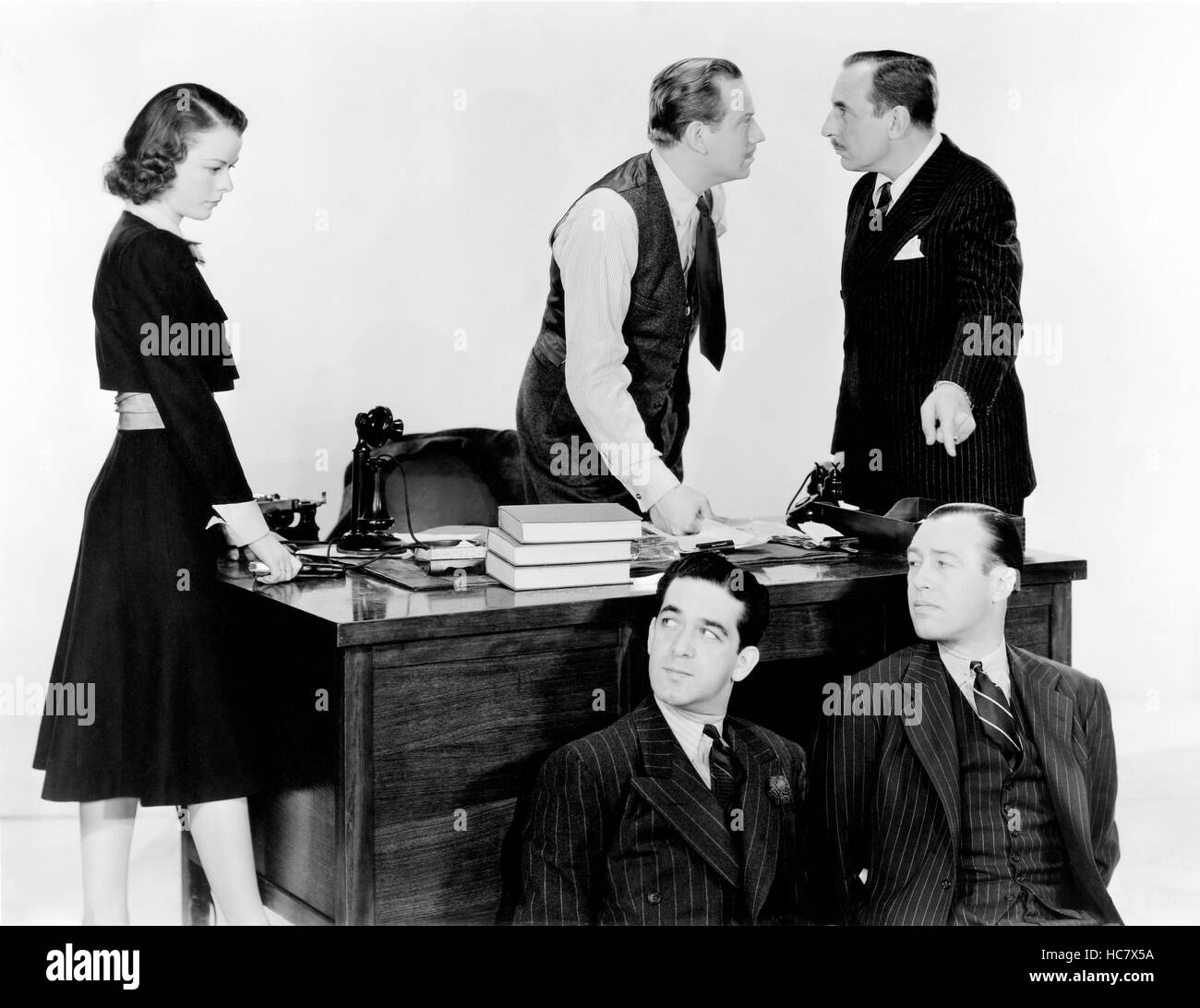 TELL NO TALES, top, from left, Louise Platt, Melvyn Douglas, Douglass ...