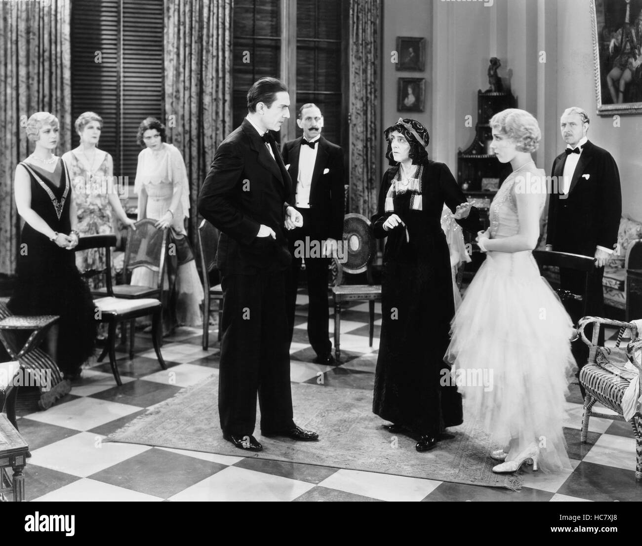 THE THIRTEENTH CHAIR, from left, Gretchen Holland, Mary Forbes, Helene ...