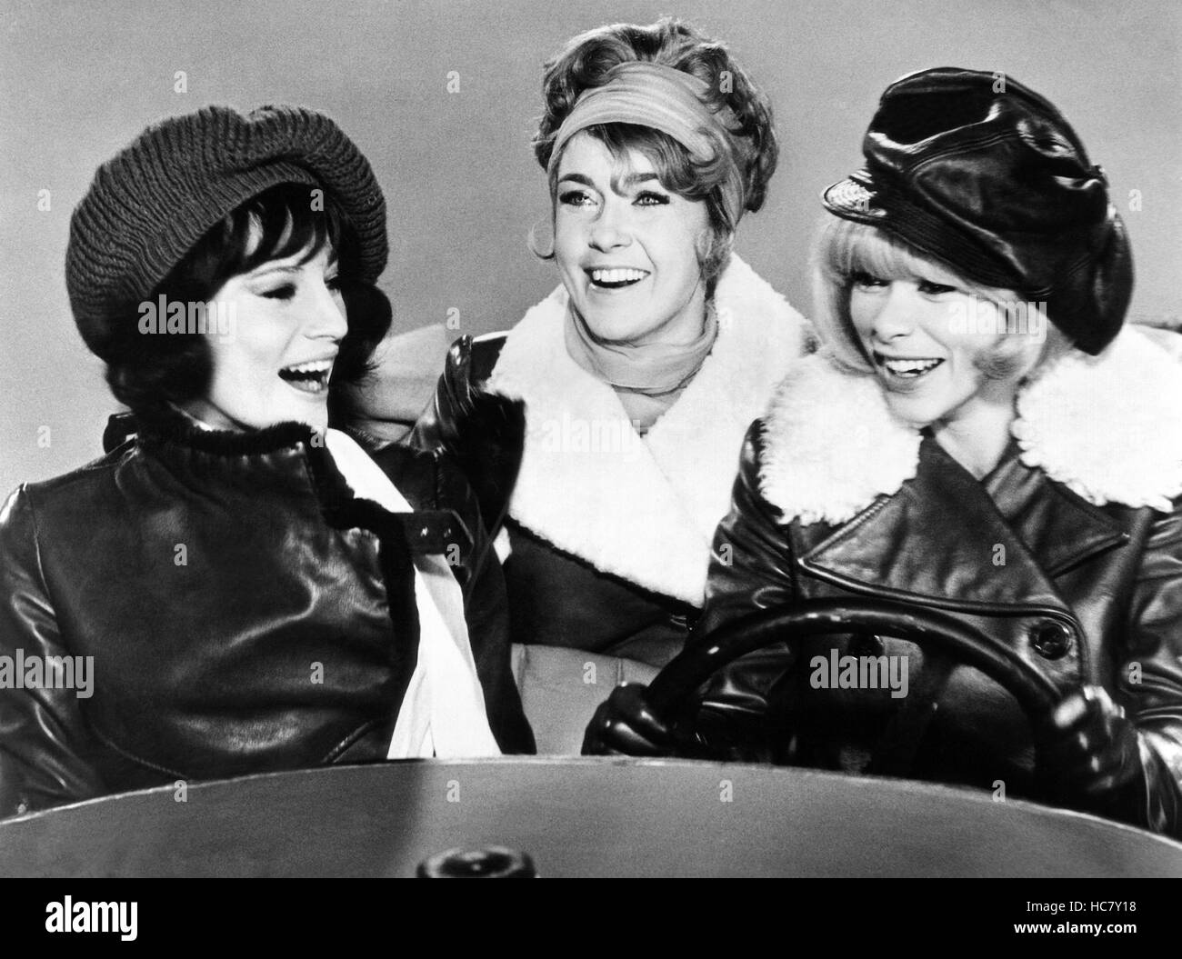 THOSE DARING YOUNG MEN IN THEIR JAUNTY JALOPIES, from left: Nicoletta ...