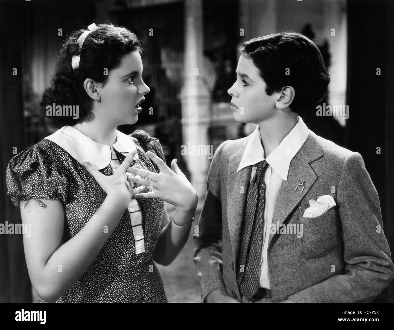 THOROUGHBREDS DON'T CRY, Judy Garland, Ronald Sinclair, 1937 Stock Photo - Alamy