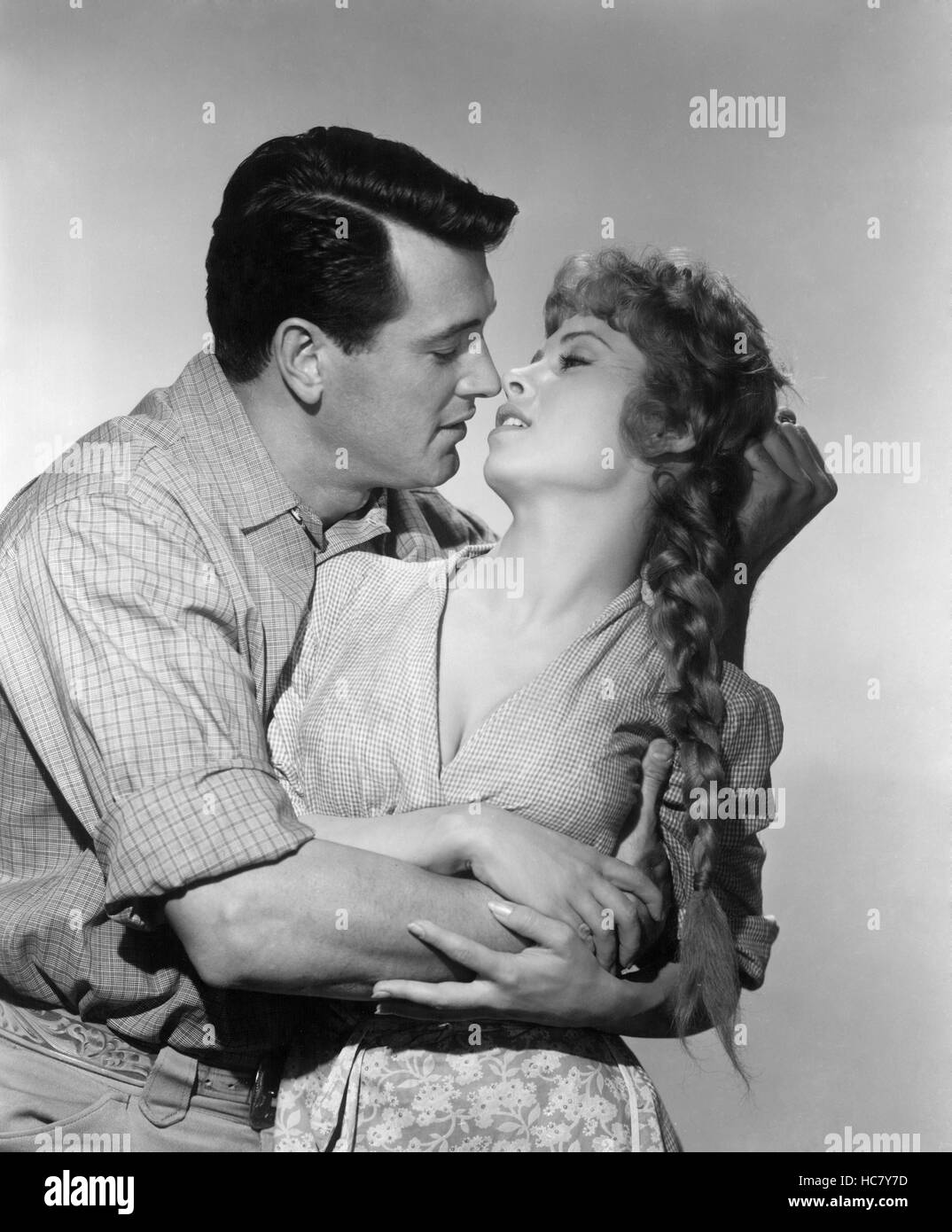 THIS EARTH IS MINE, Rock Hudson, Cindy Robbins, 1959 Stock Photo - Alamy