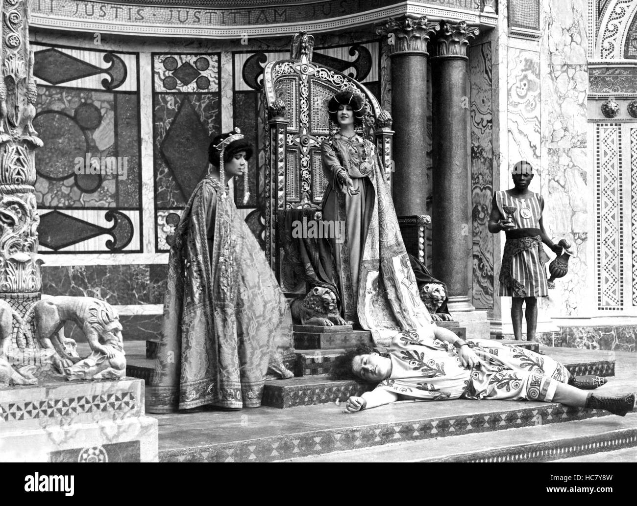 THEODORA - EMPRESS OF BYZANTIUM, 1919, Italian historical epic Stock ...