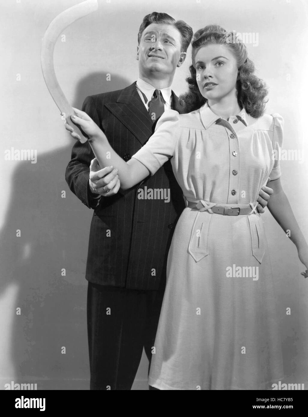 THIEVES FALL OUT, from left: Eddie Albert, Joan Leslie, 1941 Stock ...