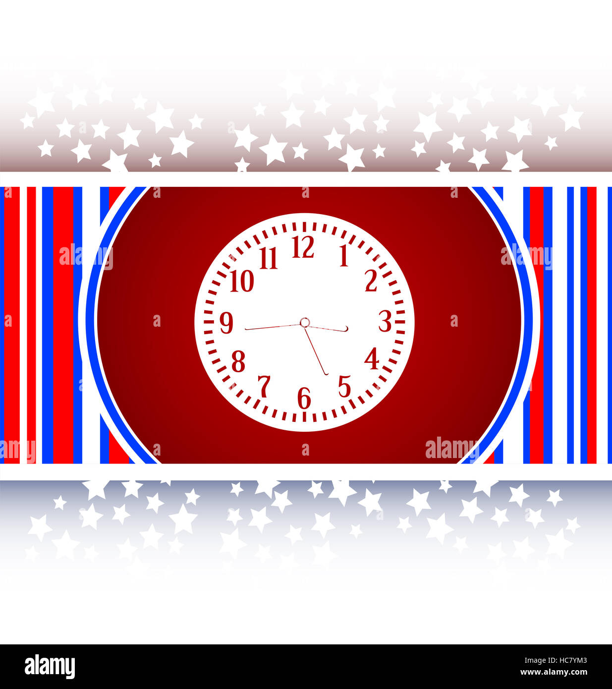 Clock icon button Stock Photo - Alamy