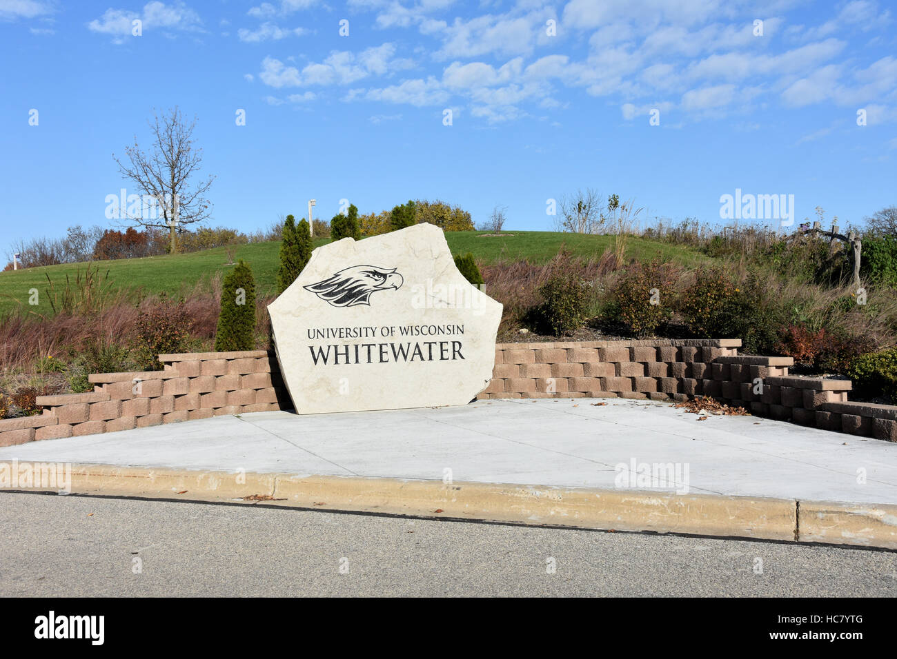 University of Wisconsin - Whitewater, Whitewater, Wisconsin Stock Photo ...