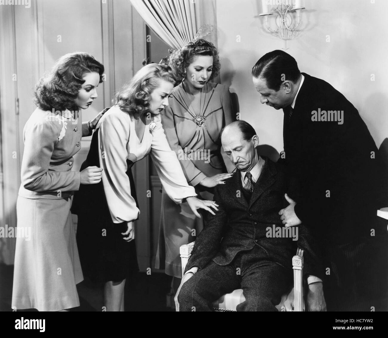 THREE GIRLS ABOUT TOWN, Janet Blair, Joan Blondell, Binnie Barnes ...