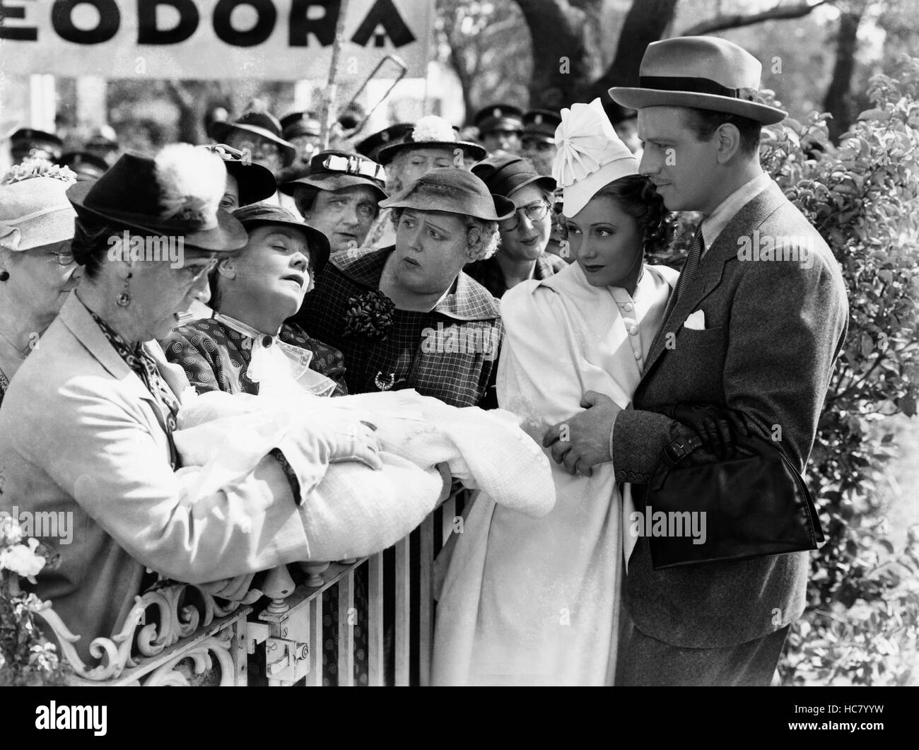 THEODORA GOES WILD, cast includes, from left, Spring Byington, Grace ...